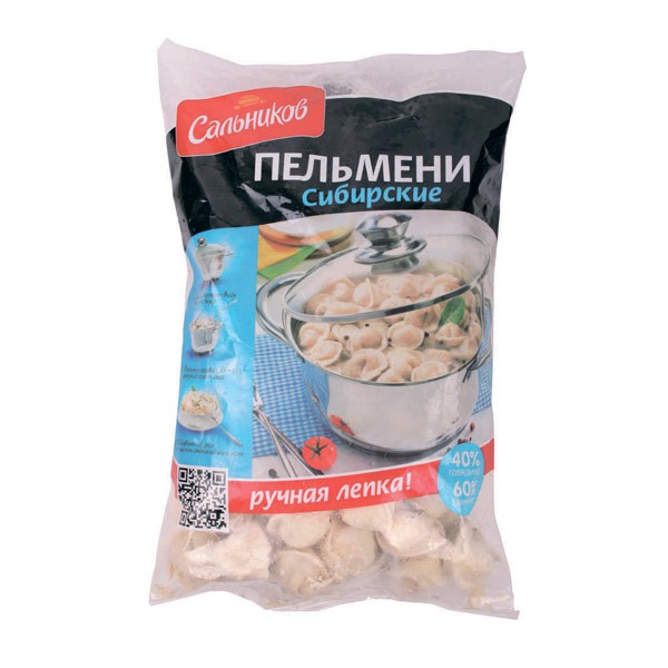 Пельмени Сибирские 900г Сальников